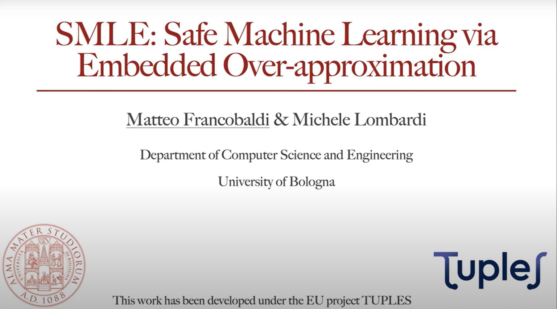 TUPLES, TrustworthyAI, CRUNCH